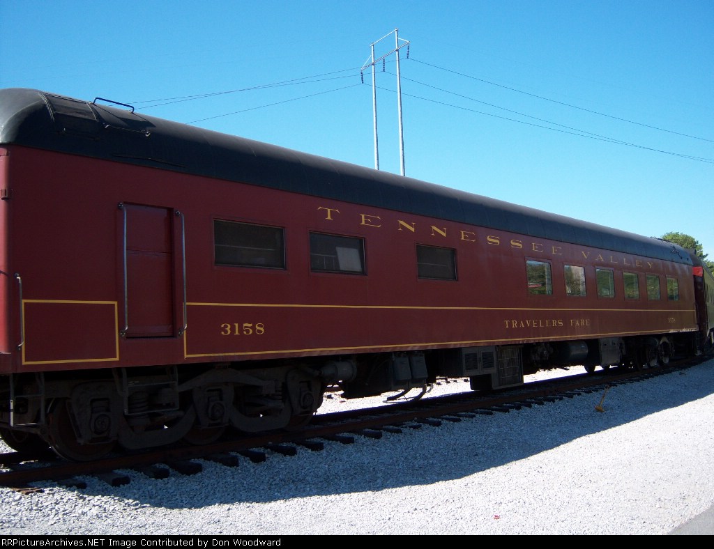 TVRM 3158 at TVRM depot yard
